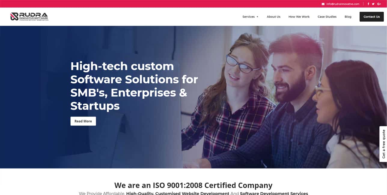 List of Top 10 Web Development Companies in India